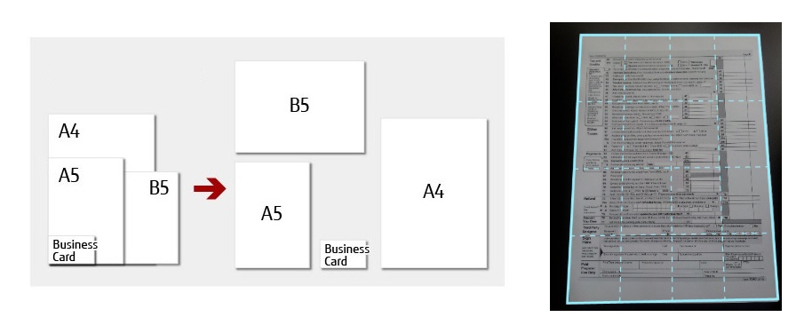 Scanner Auto Crop When To Use The Detect Paper Size Function